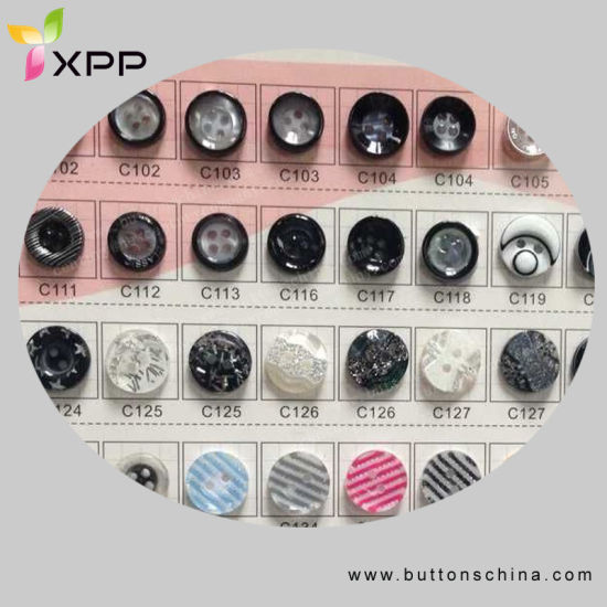 Fashion Polyester Shirt Button for Dtm Color
