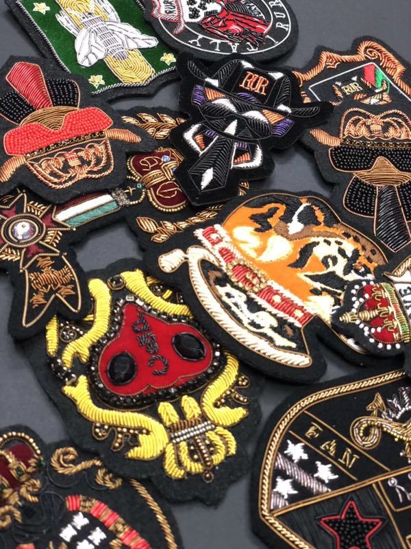Bullion & Silk Patches Embroidered Patch